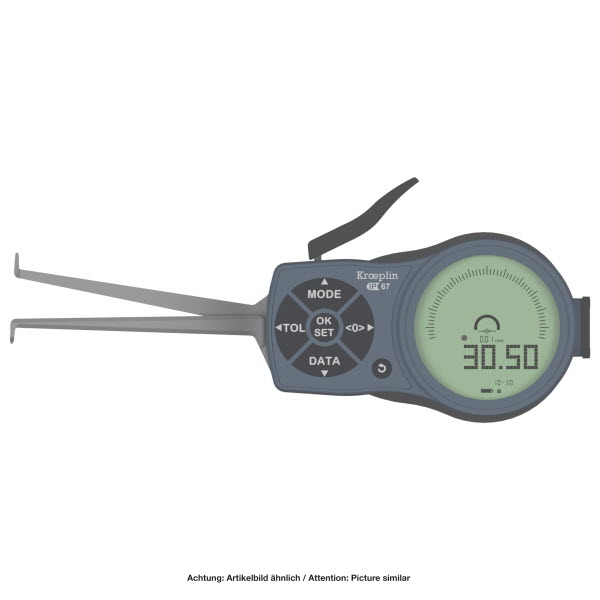 Palpeur Kroeplin intérieur à Baïonnette | Quicktest Interne | Affichage ...