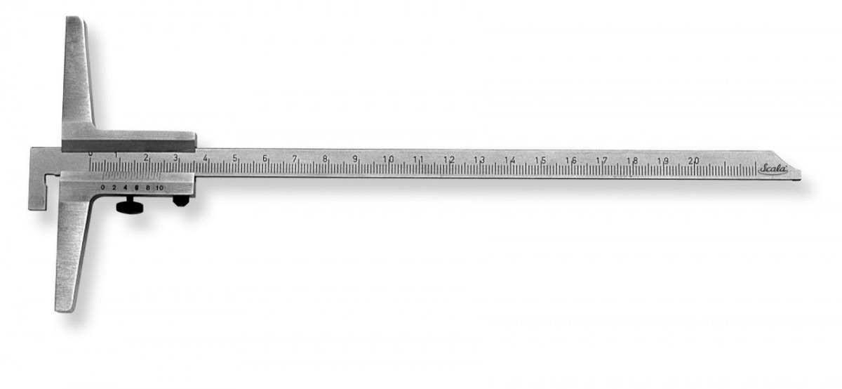 Pied Coulisse De Profondeur De Pr cision Avec Crochet Scala 351 301 Pied Coulisse De Profondeur De Pr cision Avec Crochet Scala 351 301